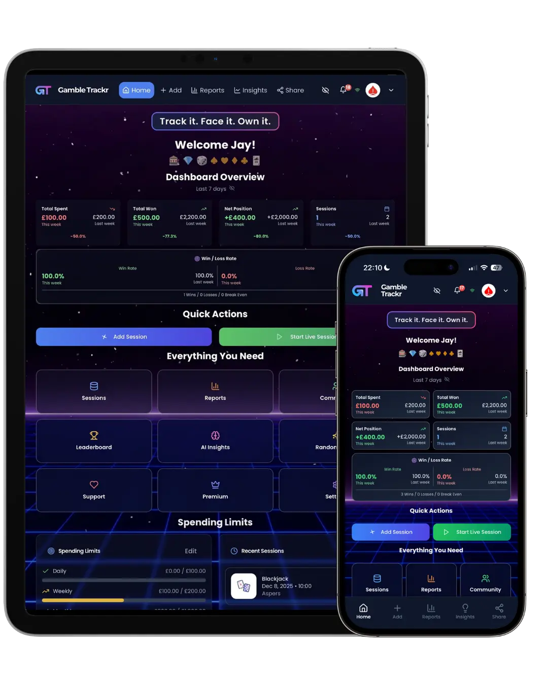Gamble Trackr | The Leading Slots & Casino Tracker App